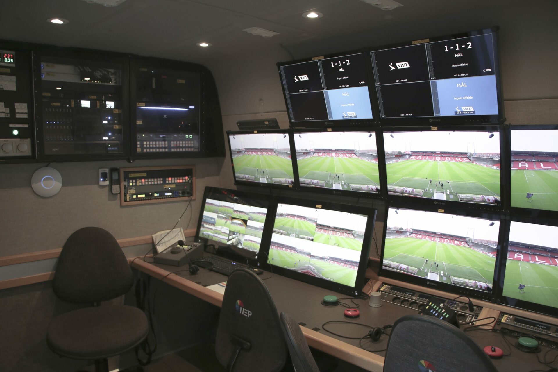 AG Neovo, Displaying The Right Solution For NEP Studios Denmark Video ...