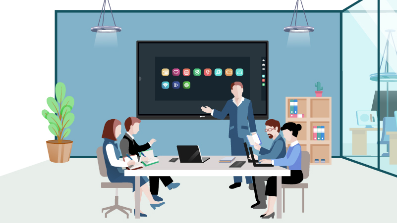 4 Hacks With Meetboard 3 Interactive Display To Save 10 Minutes Per Meeting