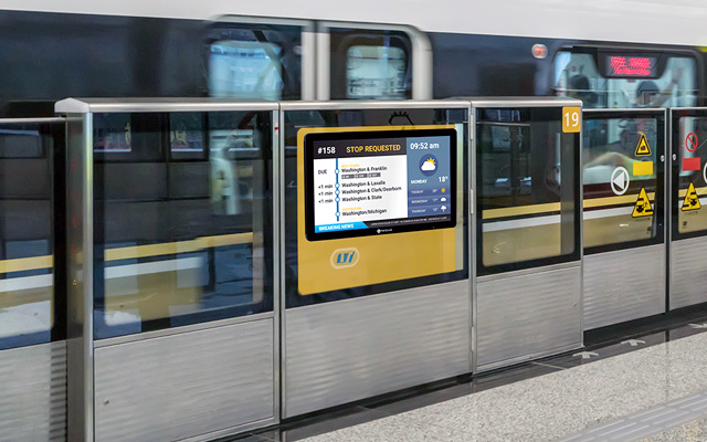 Passenger Information Displays | AG Neovo USA